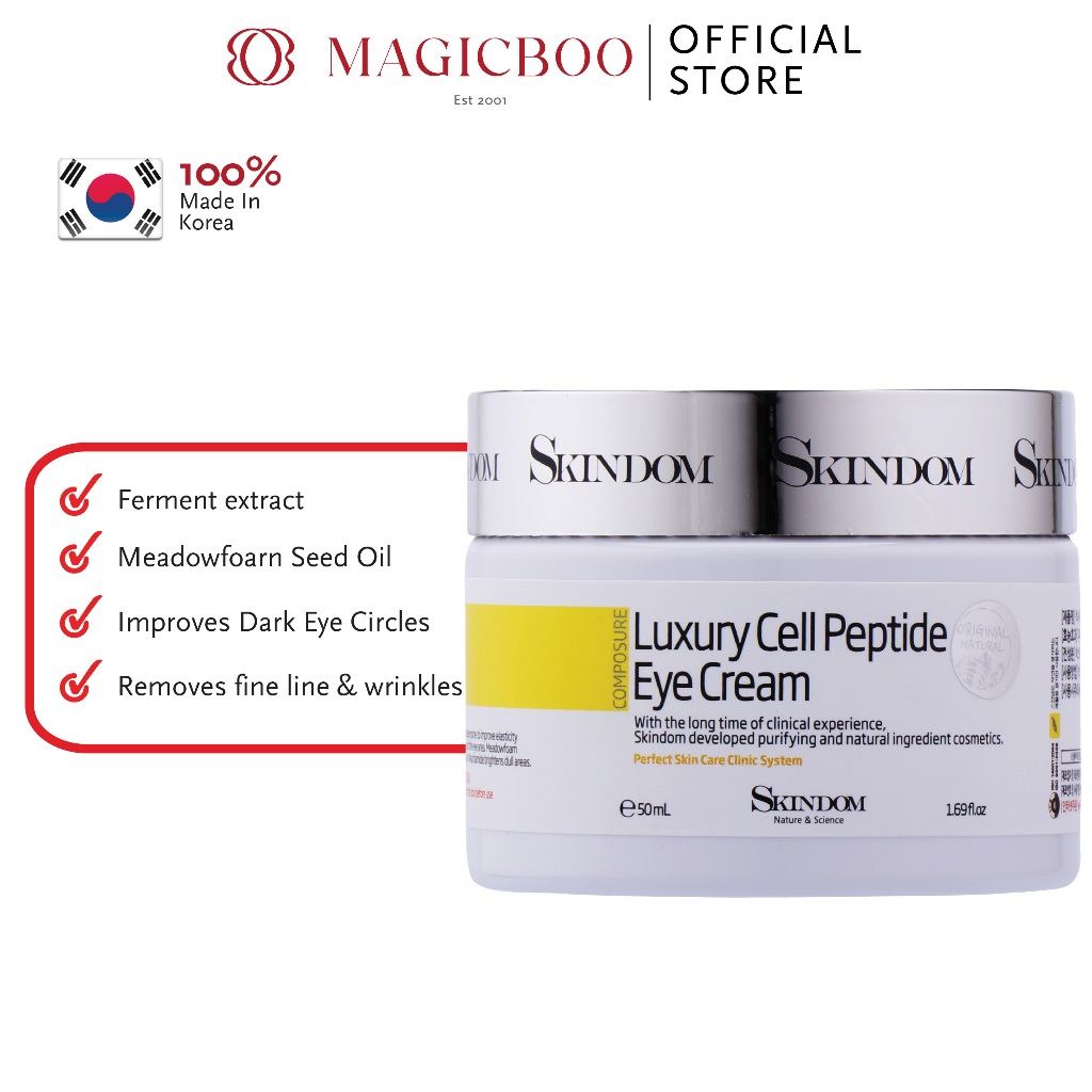 Magicboo Skindom Luxury Cell Peptide Eye Cream (50ml) | Shopee Malaysia
