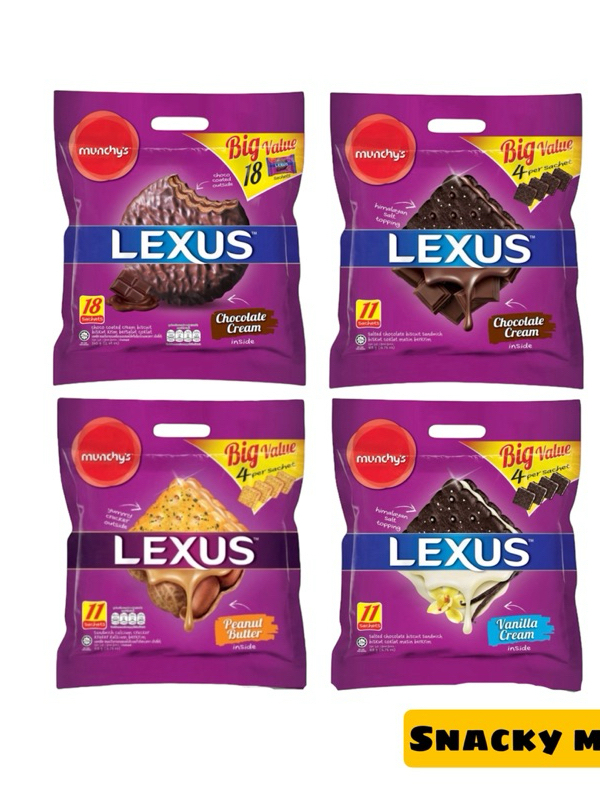 MUNCHY'S Lexus Sandwich Biscuit 418g | Shopee Malaysia