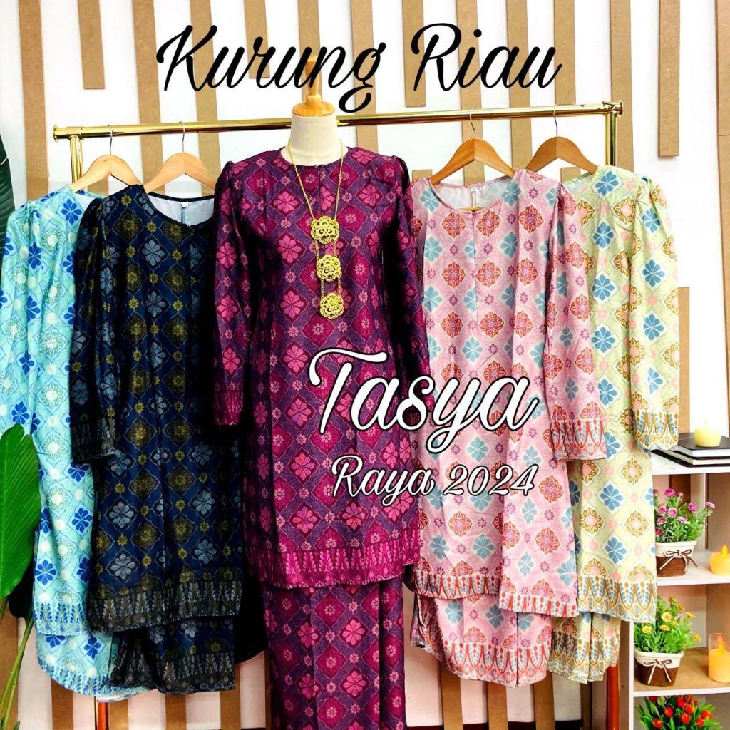 Batik Riau Tasya New Launch 2024 Size S-5XL | Shopee Malaysia