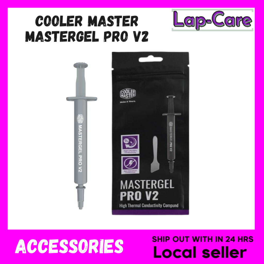 COOLER MASTER MASTERGEL PRO V2 HIGH THERMAL CONDUCTIVITY COMPOUND ...