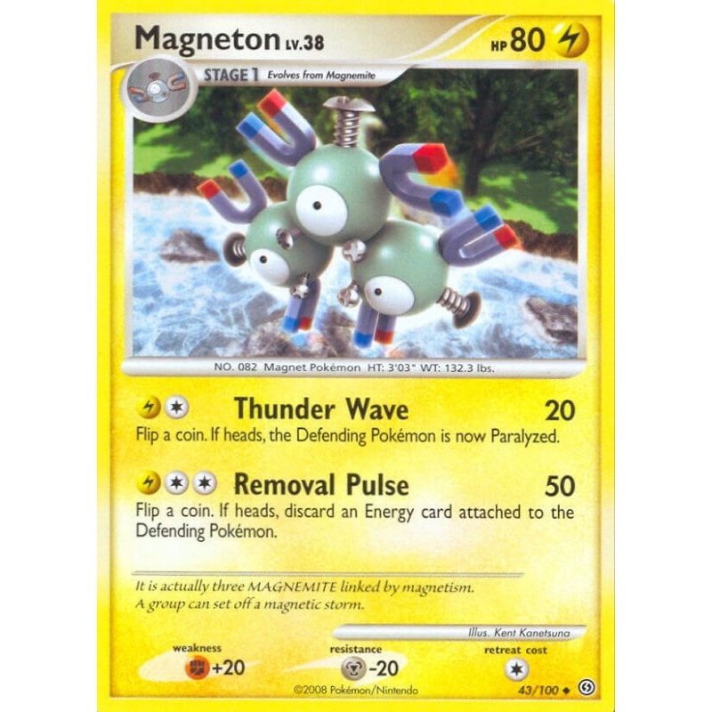 [No.82 /Magneton] Pokemon card (*not genuine product*) | Shopee Malaysia