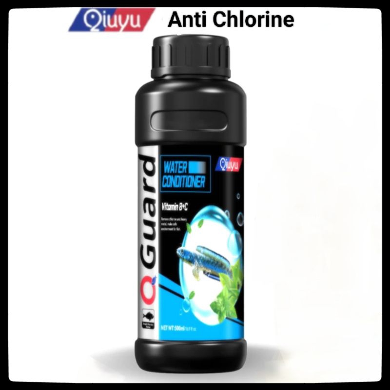 Qiuyu 500ml Anti Chlorine Water Conditioner Dichlorination Liquid Stabilizer Tap Water ...