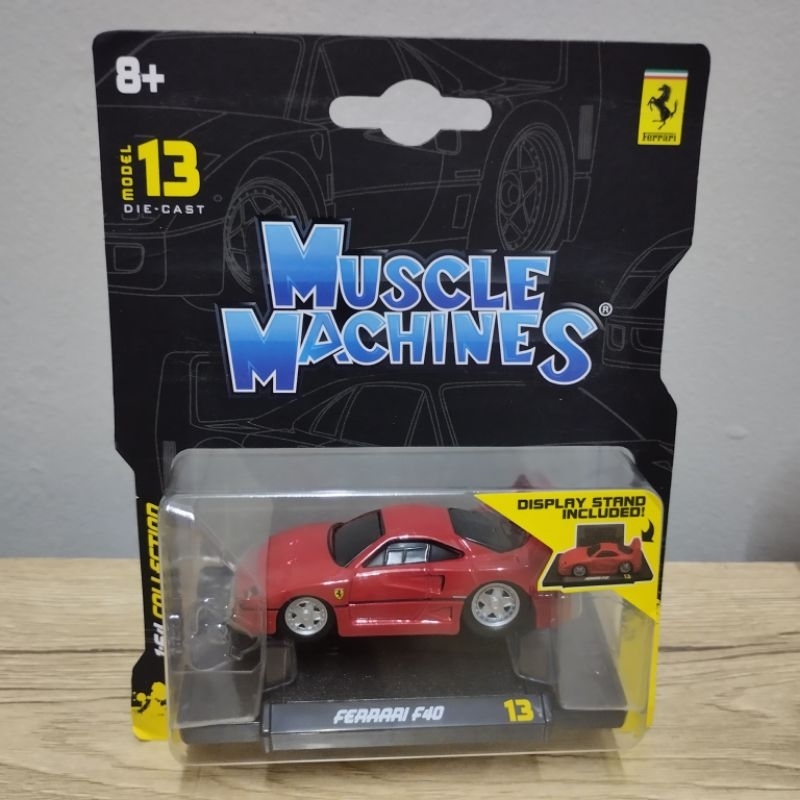 Maisto 1:64 Muscle Machines Ferrari F40 | Shopee Malaysia