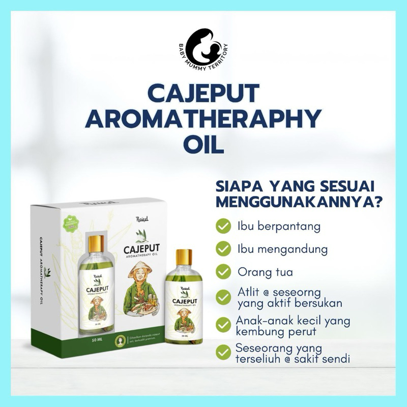 Raed Minyak CAJEPUT 50ml| Premium Cajeput Oil | Shopee Malaysia