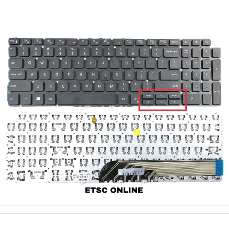 New Keyboard For Dell Inspiron 15-3501 3502 3505 5501 5502 5505 5508 ...