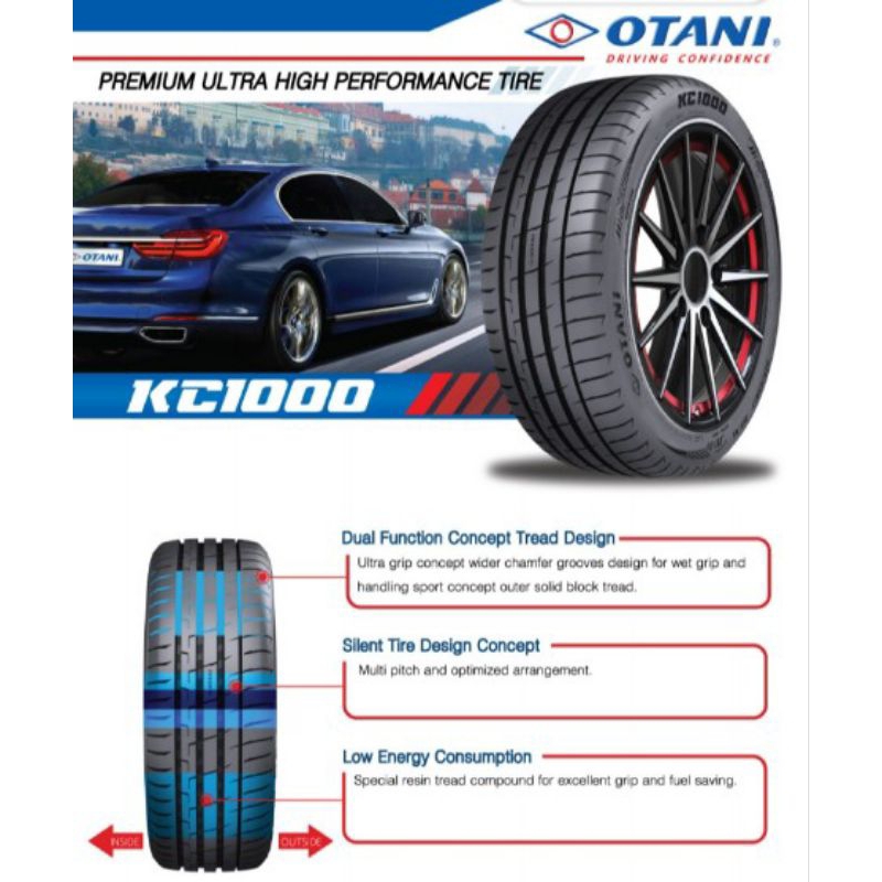 275/35/19 otani kc1000 Please compare our prices (tayar murah)(new tyre) | Shopee Malaysia