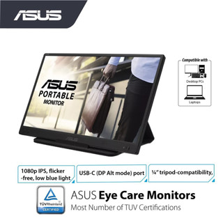 ASUS ZenScreen MB166C 15.6" FHD IPS Portable USB Monitor Black ( 3 Yrs ...