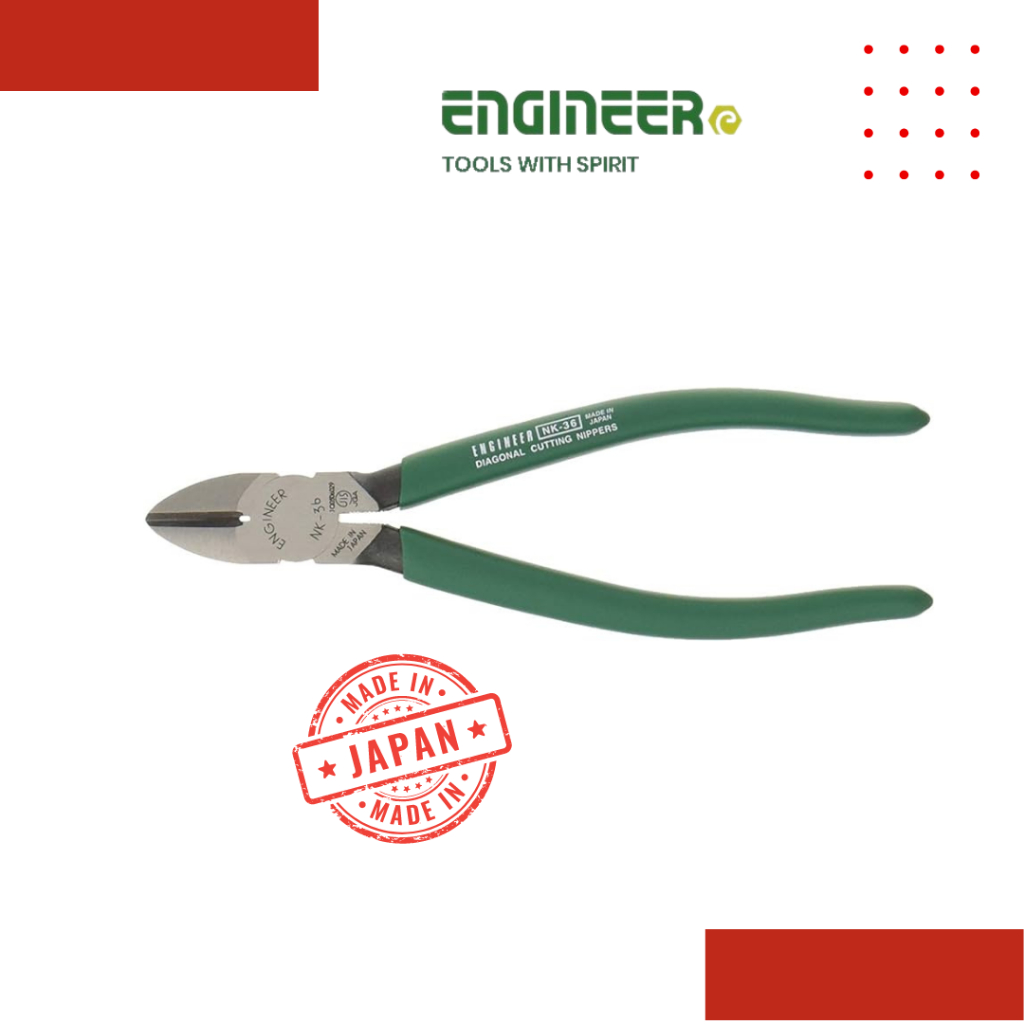 ENGINEER NK16 Diagonal Nippers | Shopee Malaysia