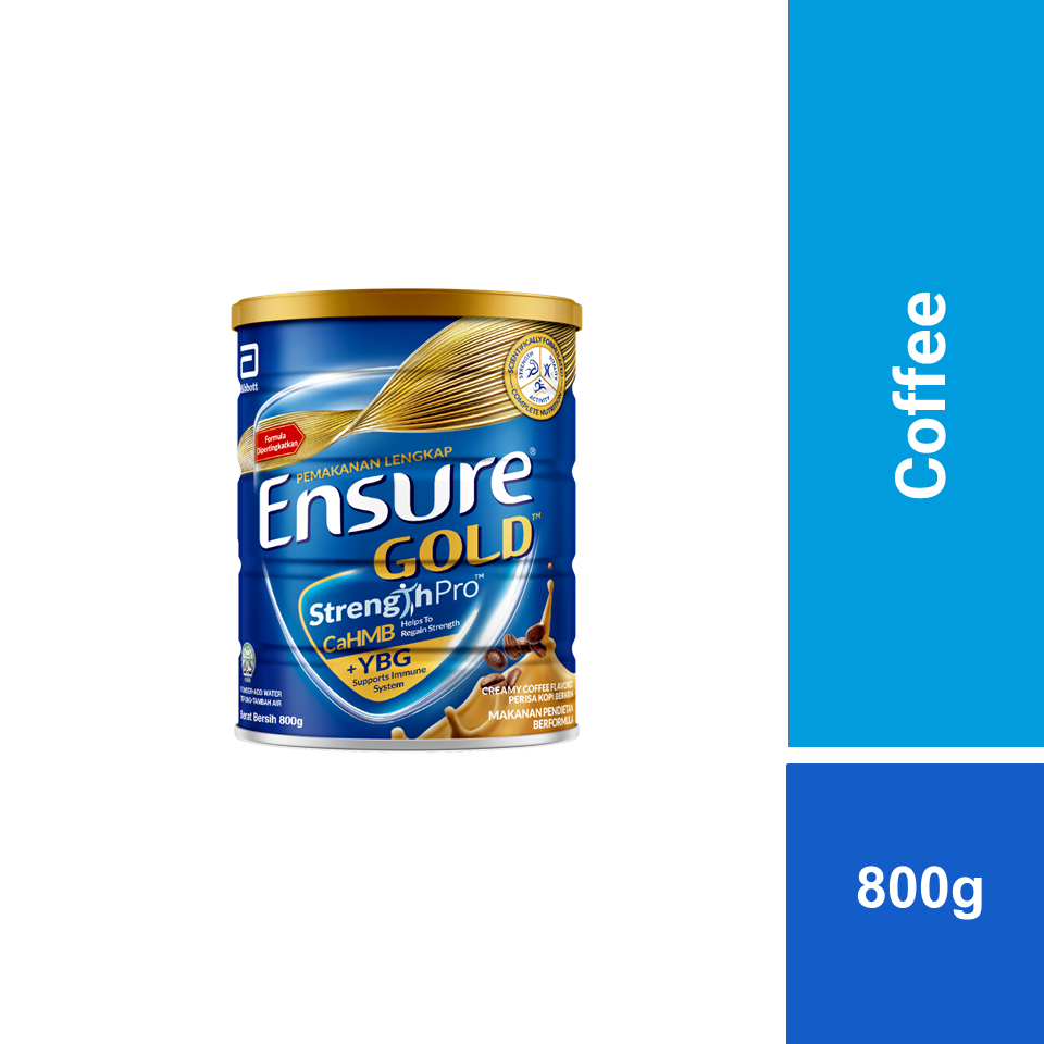 Ensure Gold Adult Complete Nutrition - Coffee Tin (800g) [Exp 05 Jan ...