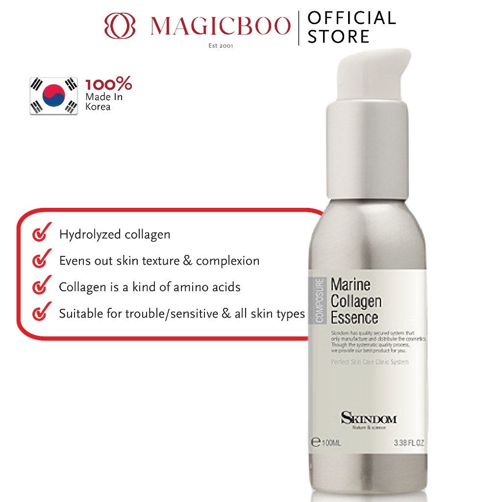 Magicboo Skindom Marine Collagen Essence 100ml | Shopee Malaysia