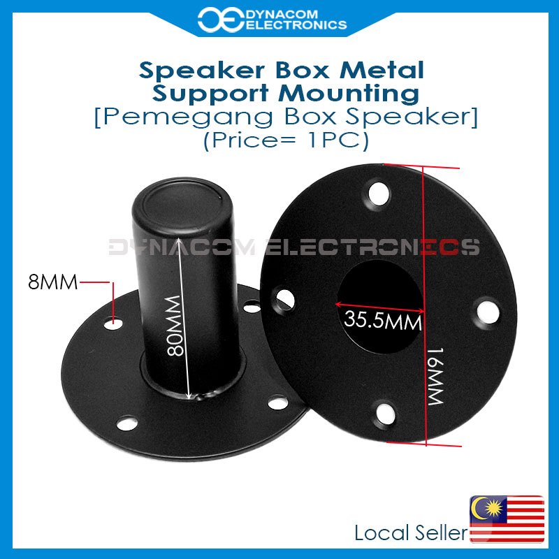 Speaker Box Metal Support Mounting Speaker Stand Top Metal Hat ...