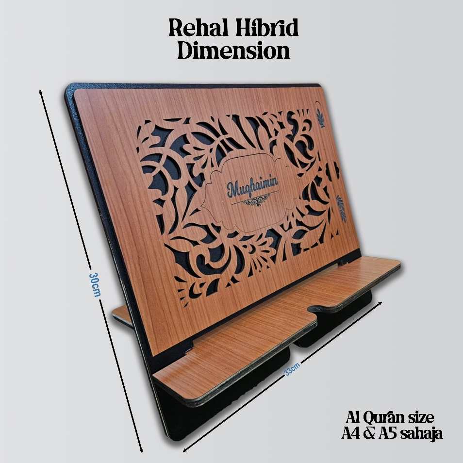 Rehal Hibrid | Rehal Adjustable | Rehal Boleh Ubah Kecondongan| Built ...