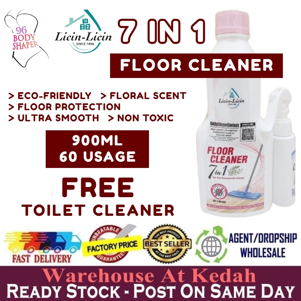 Licin Licin Floor Cleaner 100% Authentic Antibacterial Eco Friendly ...