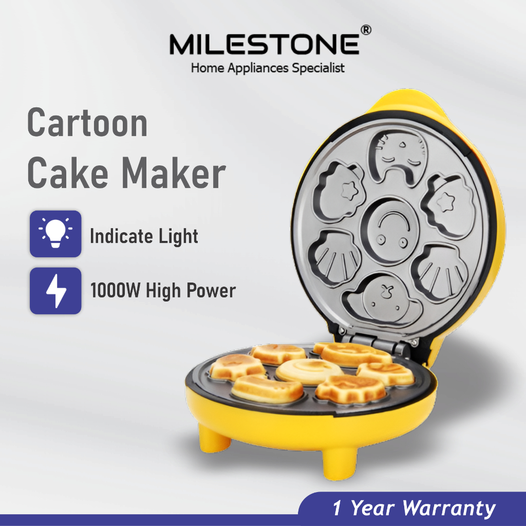 1000W Waffle Maker Non-stick Automatic Waffle Bread Maker Household ...