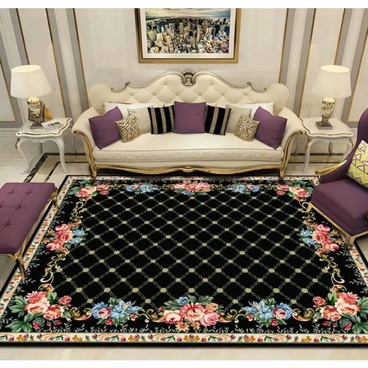 XXXXXXL 200X300 CM 3D Karpet Gulung Heritage Crystal Velvet Carpet Rug ...