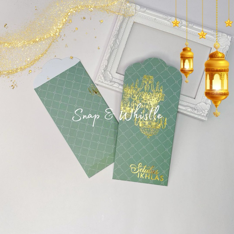 [NEW] 2025 Premium Sampul Raya 5pcs/pack Gold Exclusive Setulus Ikhlas ...