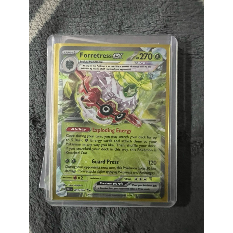 Forretress Ex 002/091 pokemon card | Shopee Malaysia