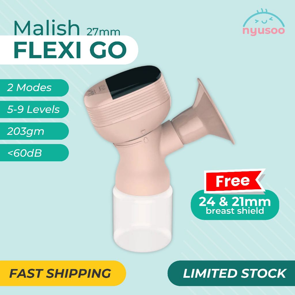 MALISH FLEXI GO WIRELESS BREASTPUMP (FREE INSERT) | Shopee Malaysia