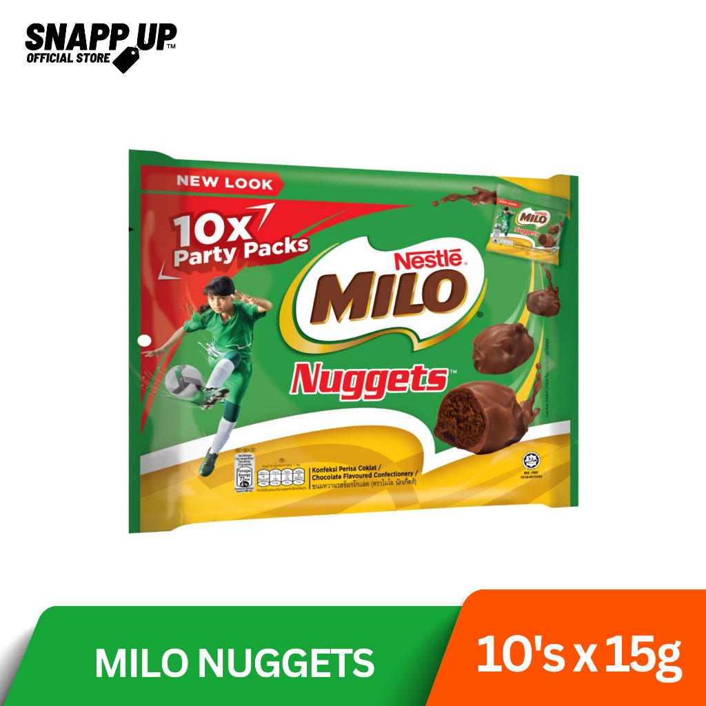 Nestle Milo Nuggets Pack (10 x 15g)/75g/25g/15 | Shopee Malaysia