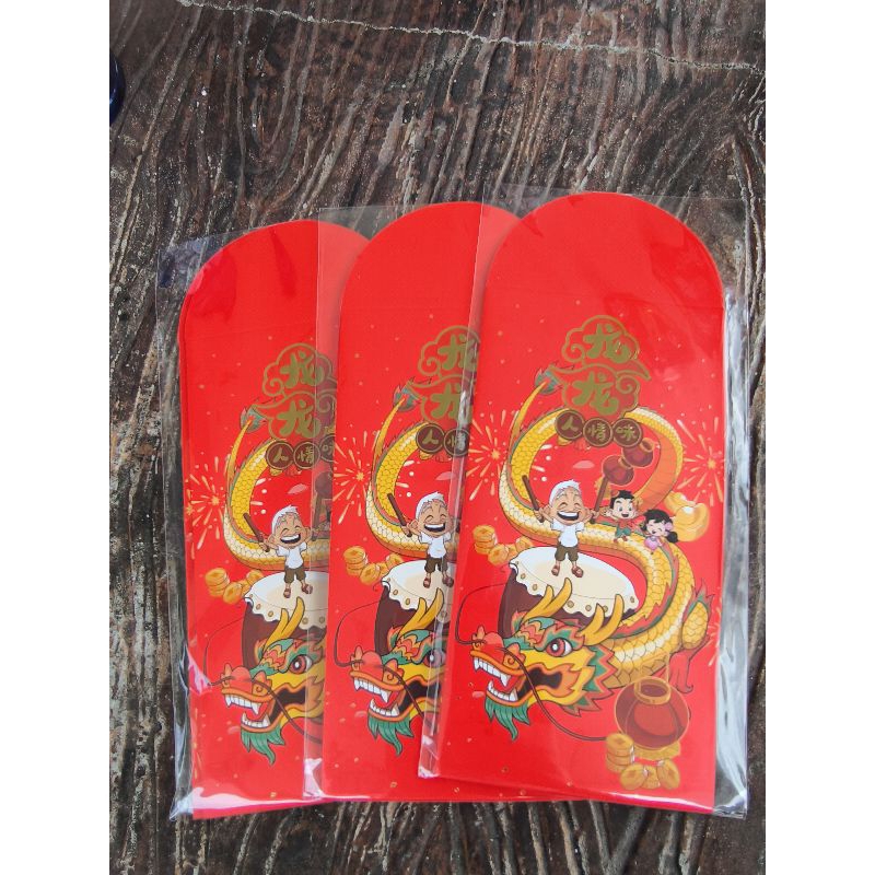 Ah Huat Limited Edition Ang Pao Red Dragon Packet | Shopee Malaysia