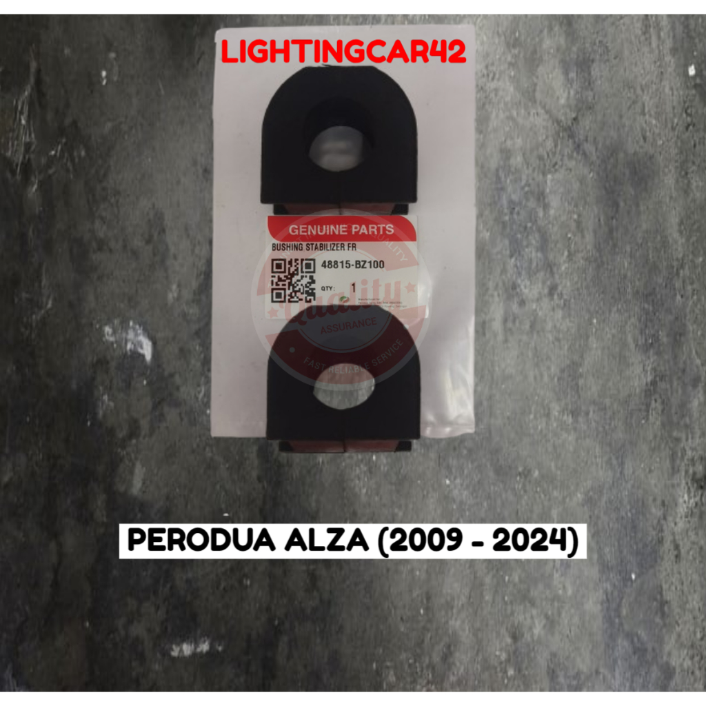 (PERODUA)STABILIZER BAR BUSH FRONT-PERODUA ALZA (488815-BZ100)(25MM ...