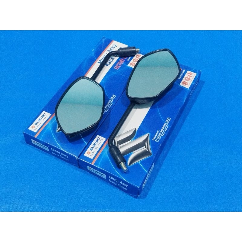 suzuki raider fi side mirror ORIGINAL(version Indonesia) | Shopee Malaysia
