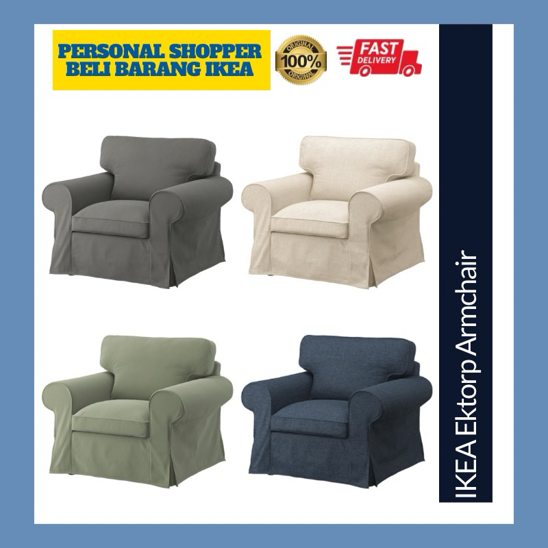 [INSTALLATION SERVICE PROVIDED] IKEA Ektorp Armchair Arm Chair Sofa 1 ...