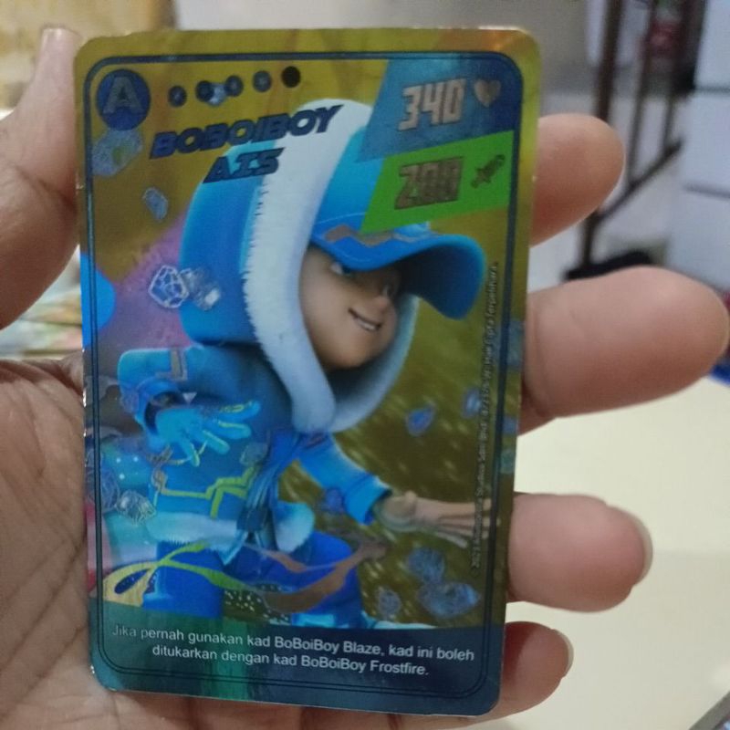 Boboiboy galaxy card ais | Shopee Malaysia
