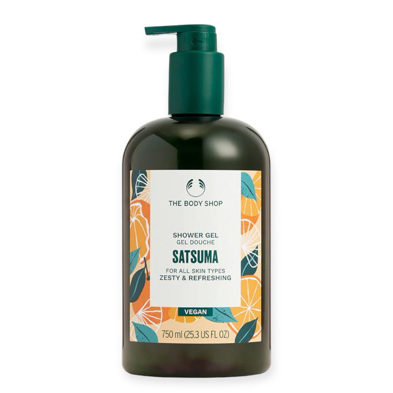 The Body Shop Satsuma Shower Gel 750ml | Shopee Malaysia