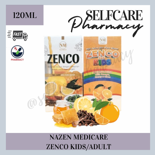 NAZEN MEDICARE ZENCO KIDS/ADULT (UBAT BATUK) | Shopee Malaysia