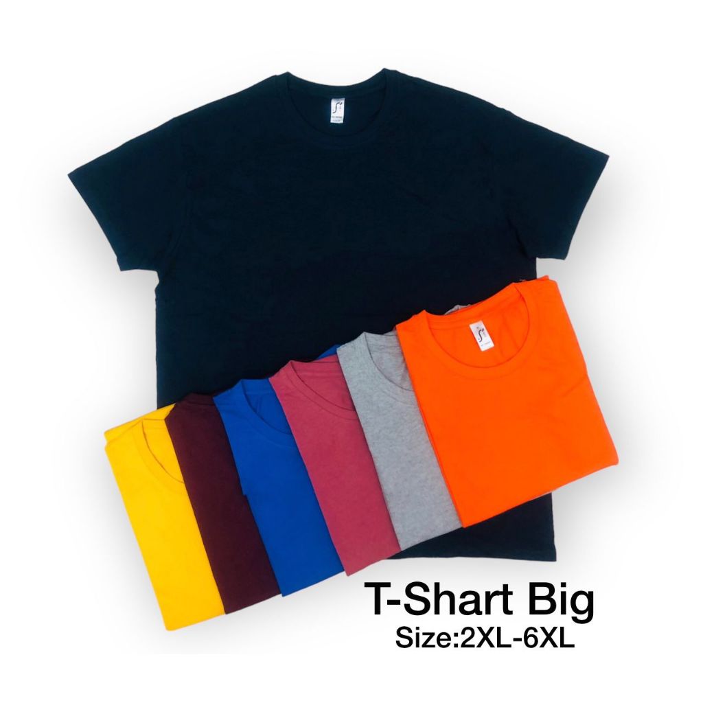 10XL KOSONG T-Shirt 100%COTTON UNISEX..NO PRINT.ONLY PLAIN T-SHIRT Dewasa Kosong Murah Borong(S ...
