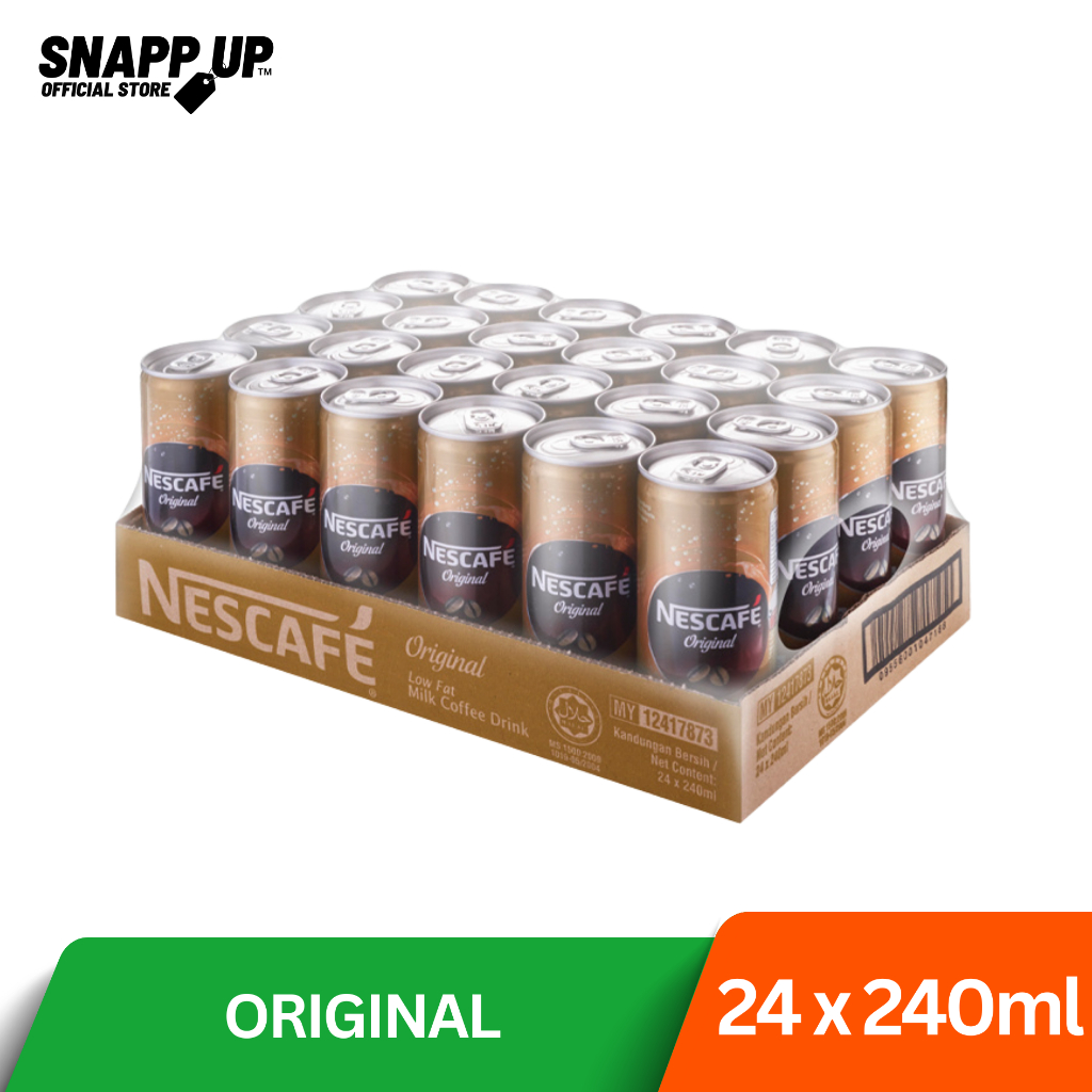 Nescafe Can Original/Mocha/Latte/Tarik/Ice/Kopi O/Kopi C/Cham/Tarik Kaw ...