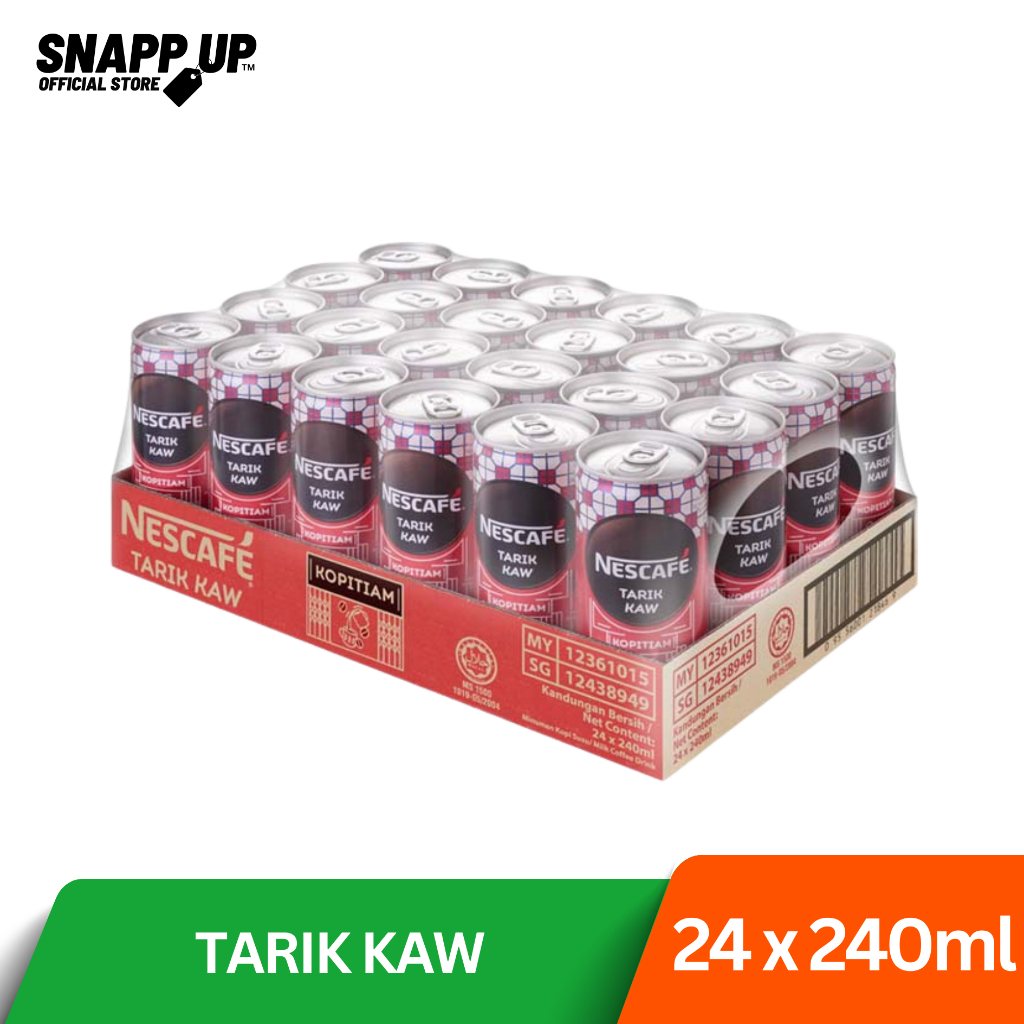 Nescafe Can Original/Mocha/Latte/Tarik/Ice/Kopi O/Kopi C/Cham/Tarik Kaw ...