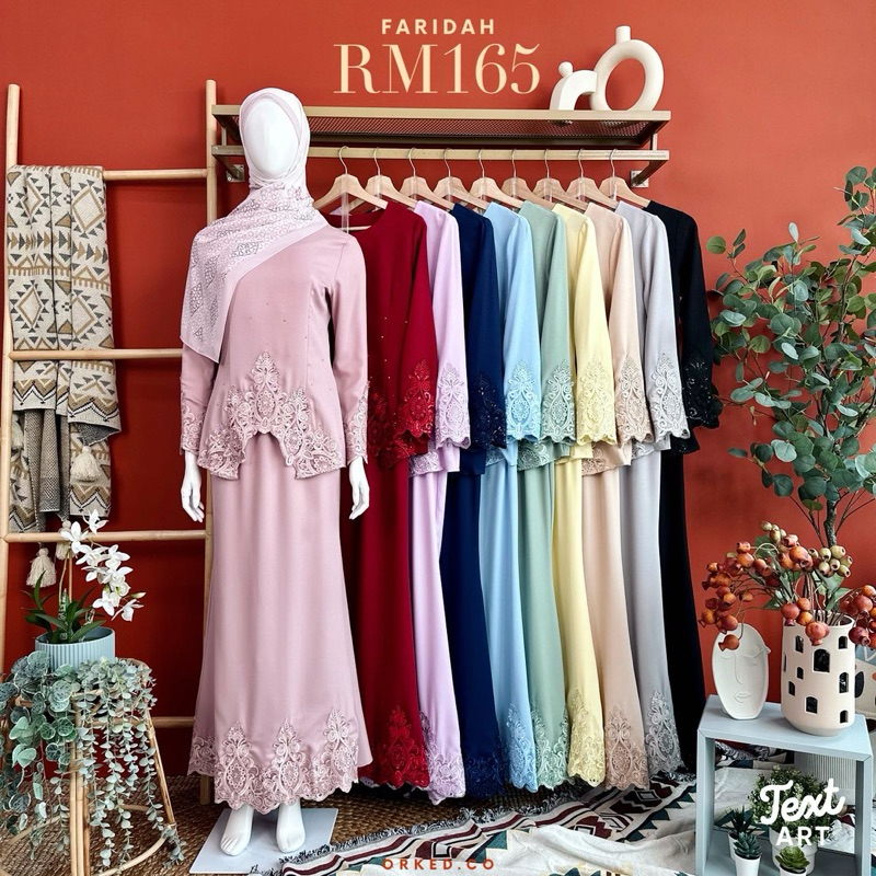 FARIDAH BY BUTIK ORKED.CO | Shopee Malaysia