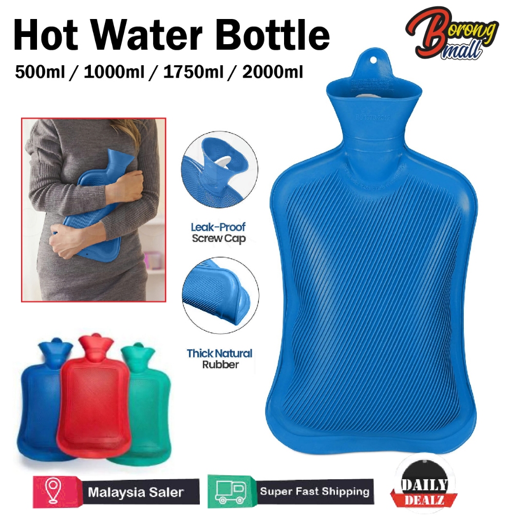 Rubber Hot Water Bag Tight Screw Stopper Heating Pad Warm Bottle Pain ...