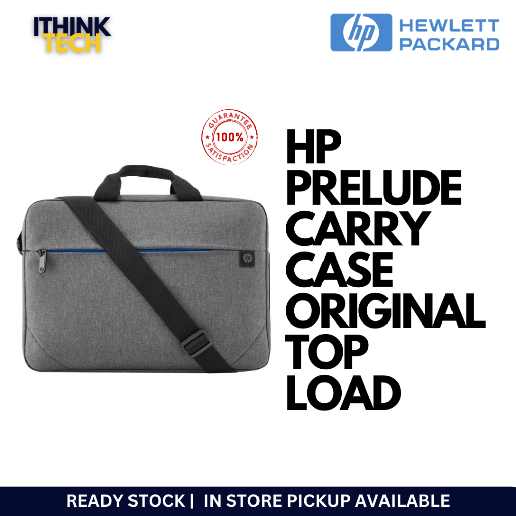 [GENUINE] HP PRELUDE LAPTOP/ TABLET CARRY CASE BAG15.6 INCH TOPLOAD ...