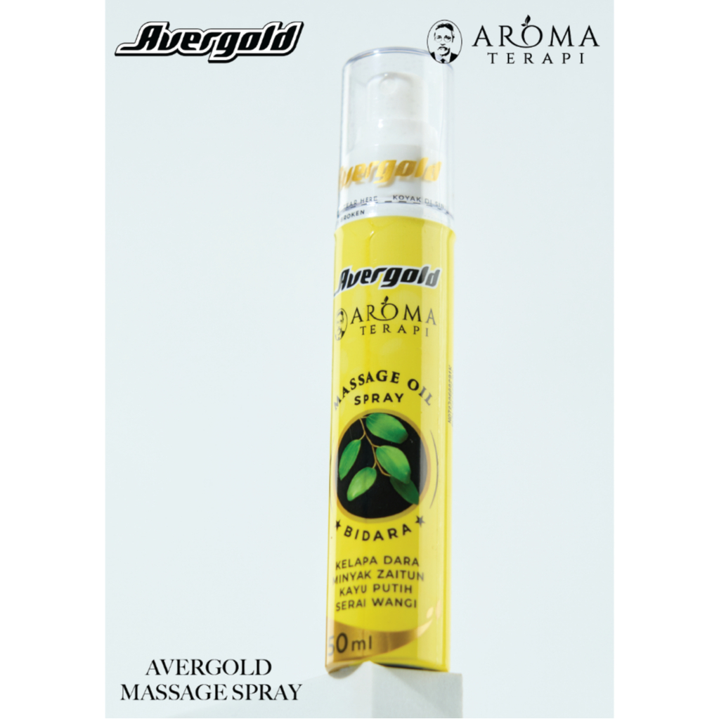 [BRAND NEW] AVERGOLD MASSAGE SPRAY BY AVERGOLD AROMA TERAPI | Shopee ...
