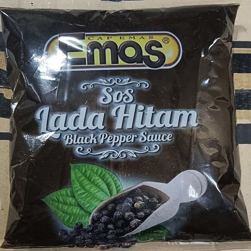 EMAS SOS LADA HITAM POUCH 1kg/BLACK PEPPER SAUCE POUCH 1KG - SOS MEWAH ...