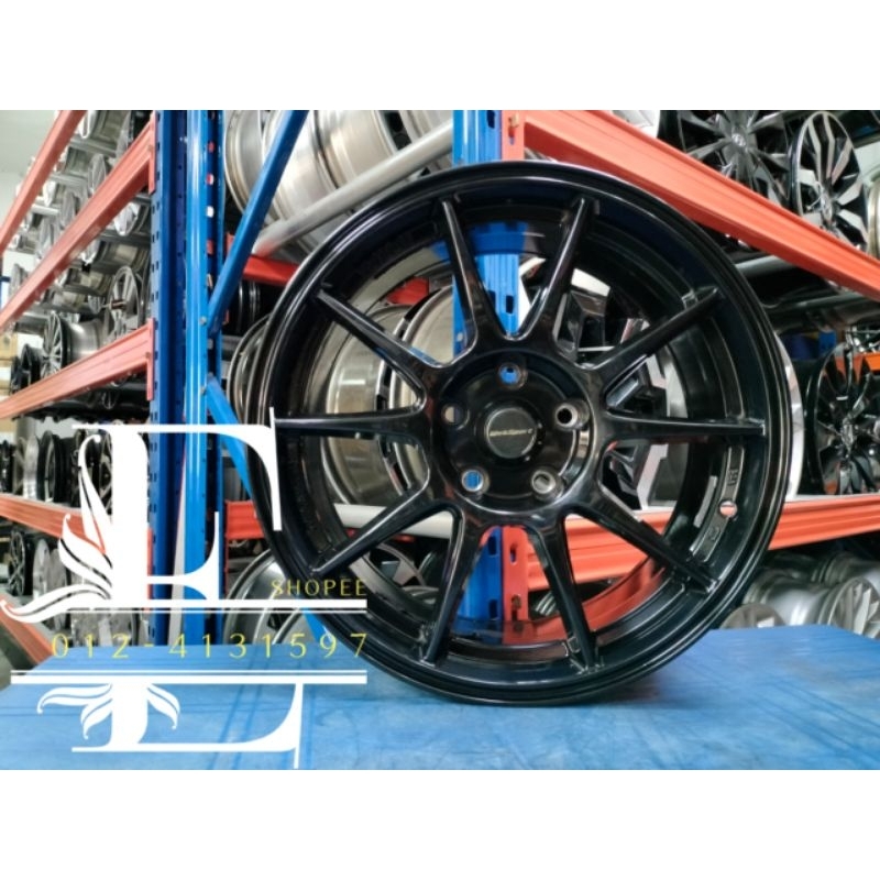 USED SPORT RIM 17 INCH TC105N RM780 4PC CIVIC X50 EXORA CAMRY INNOVA ...