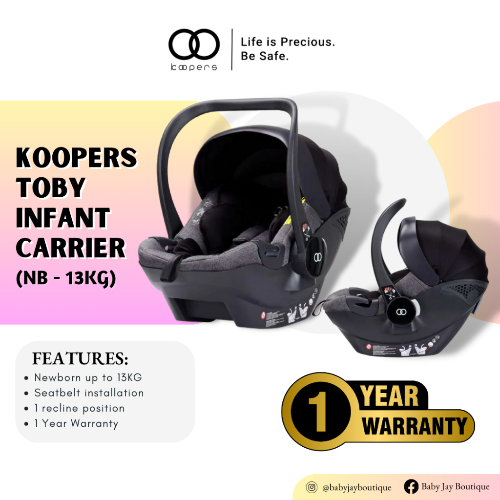 Koopers Toby baby carrier | Shopee Malaysia