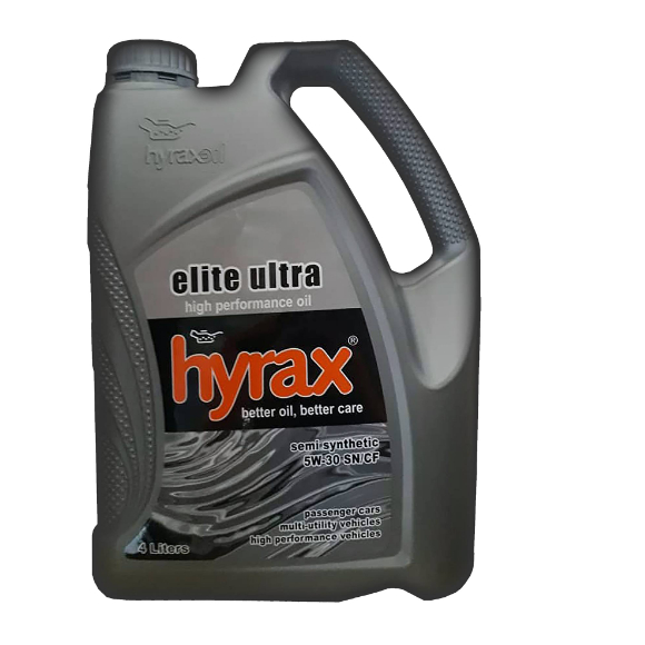 ENGINE OIL HIGH PERFORMANCE SEMI SYNTHETIC 5W-30 HYRAX OIL (8000 KM ...