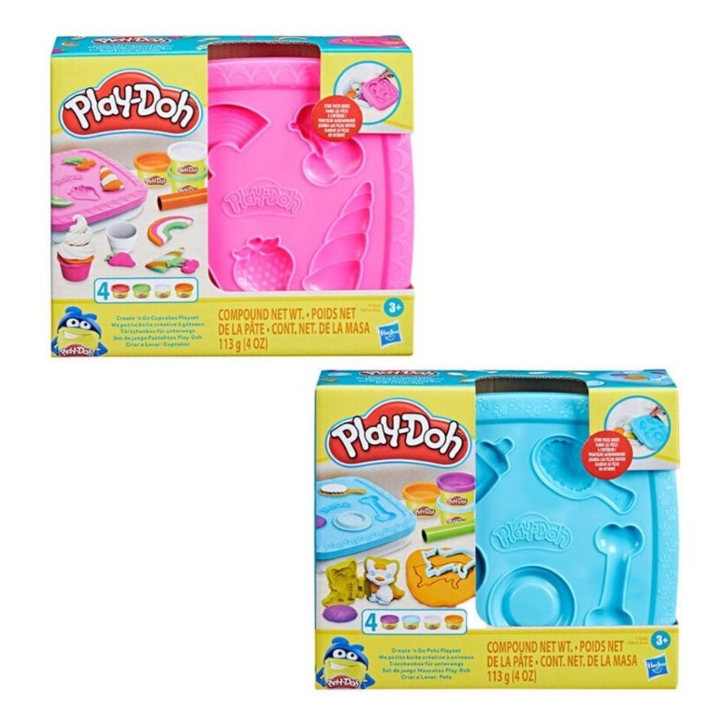 Original Play-Doh Create 'n Go - Cupcakes / Pets Playset Assorted ...