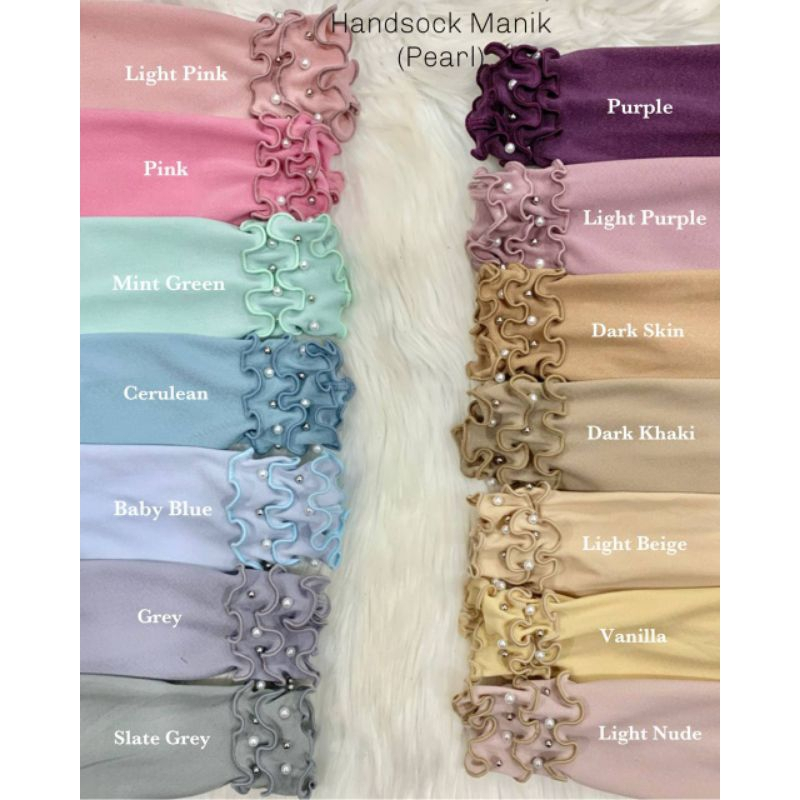 HANDSOCKS MANIK PEARL (FREESIZE) | Shopee Malaysia