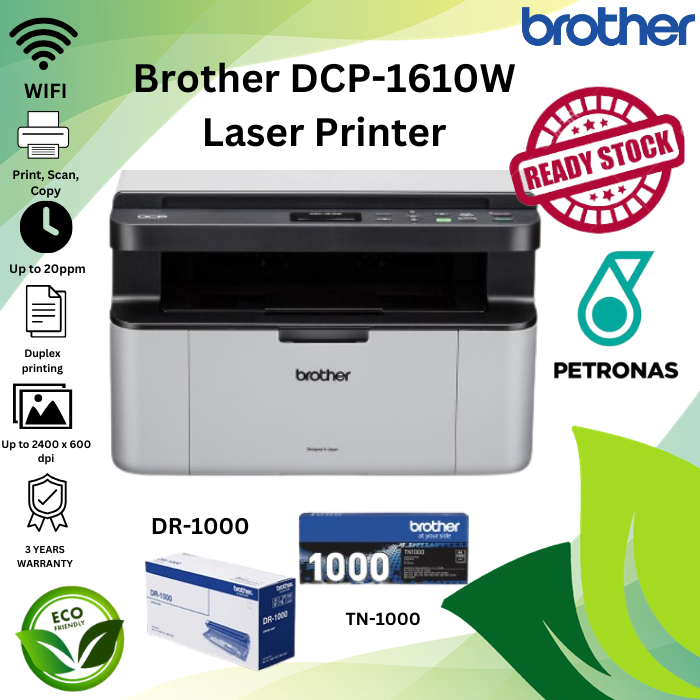 Brother DCP-1510/ 1610W Multi-Function (Centre Print, Scan, Copy) and ...