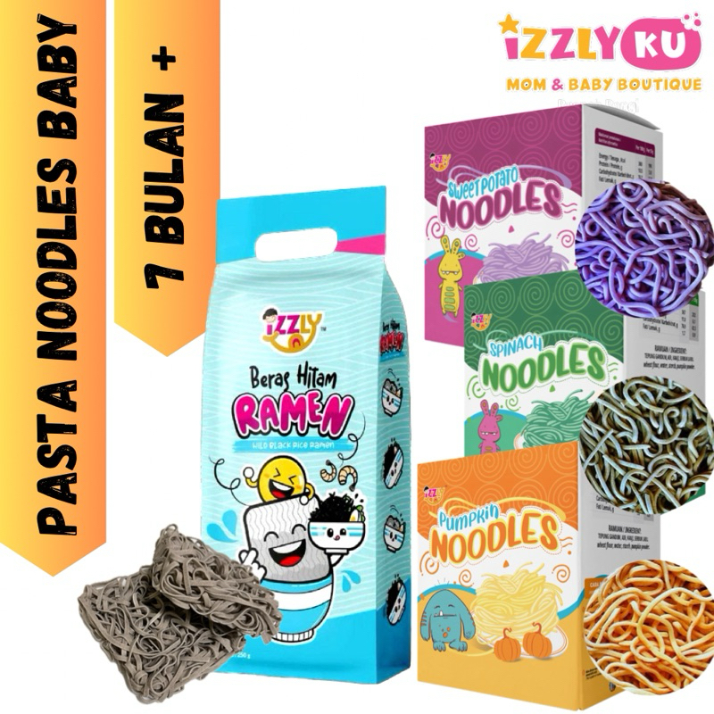 IZZLY Baby food - MEE PASTA SAYUR BABY - 7m-No preservatives-No Salt-No ...