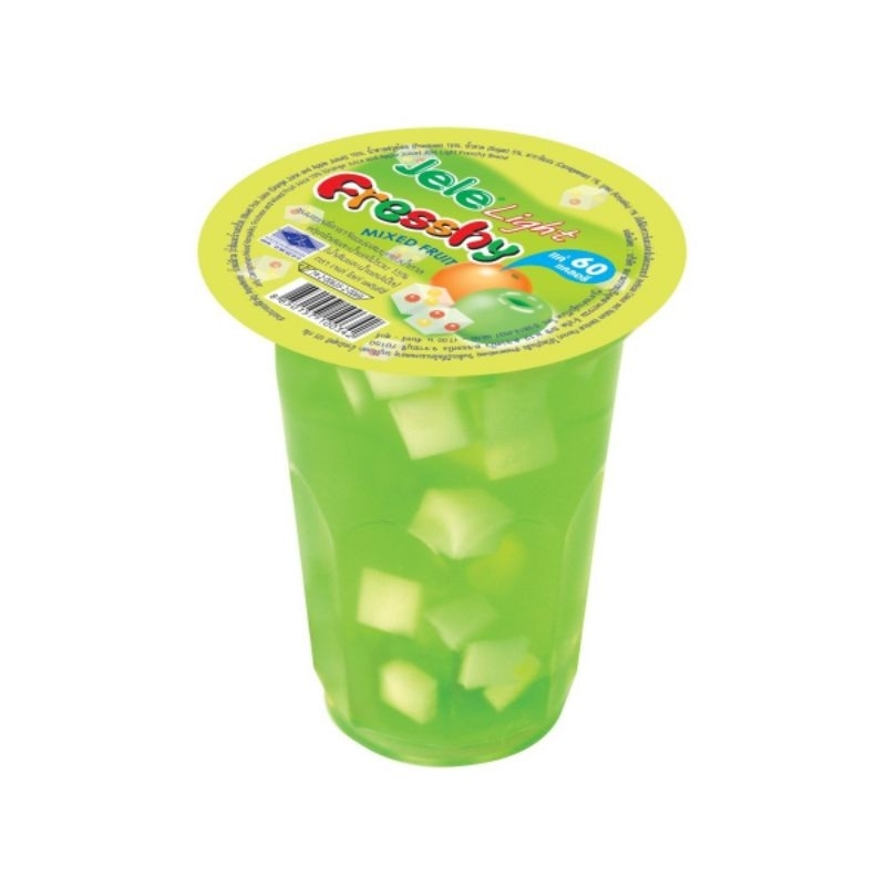 JELE HALAL THAILAND Pudding Jelly Light Super Light Freshy flavour ...