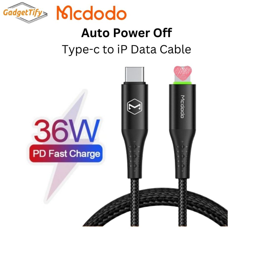 Mcdodo CA-736 Nest Series Auto Power Off 36W PD Fast Charge Type-c to ...