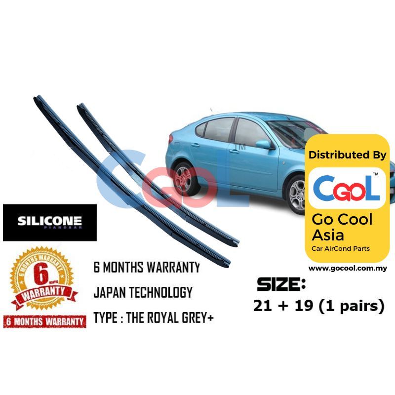 🇯🇵 Ninja Wiper The Royal GREY+🇯🇵 GEN2, PERSONA (21"+19" 1PAIR) Wiper 3 ...