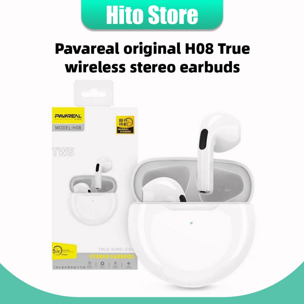 Pavareal original H08 True wireless stereo earbuds | Shopee Malaysia