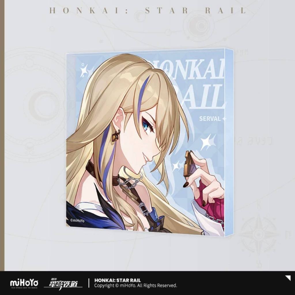 Official Honkai Star Rail Valentine Thick Acrylic Block Jingyuan ...